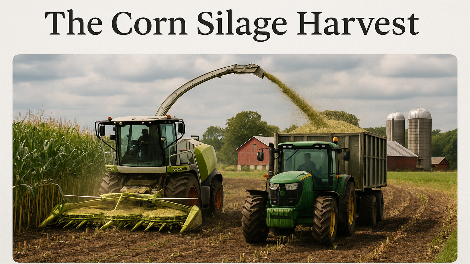 The Corn Silage Harvest Process - Saremco International