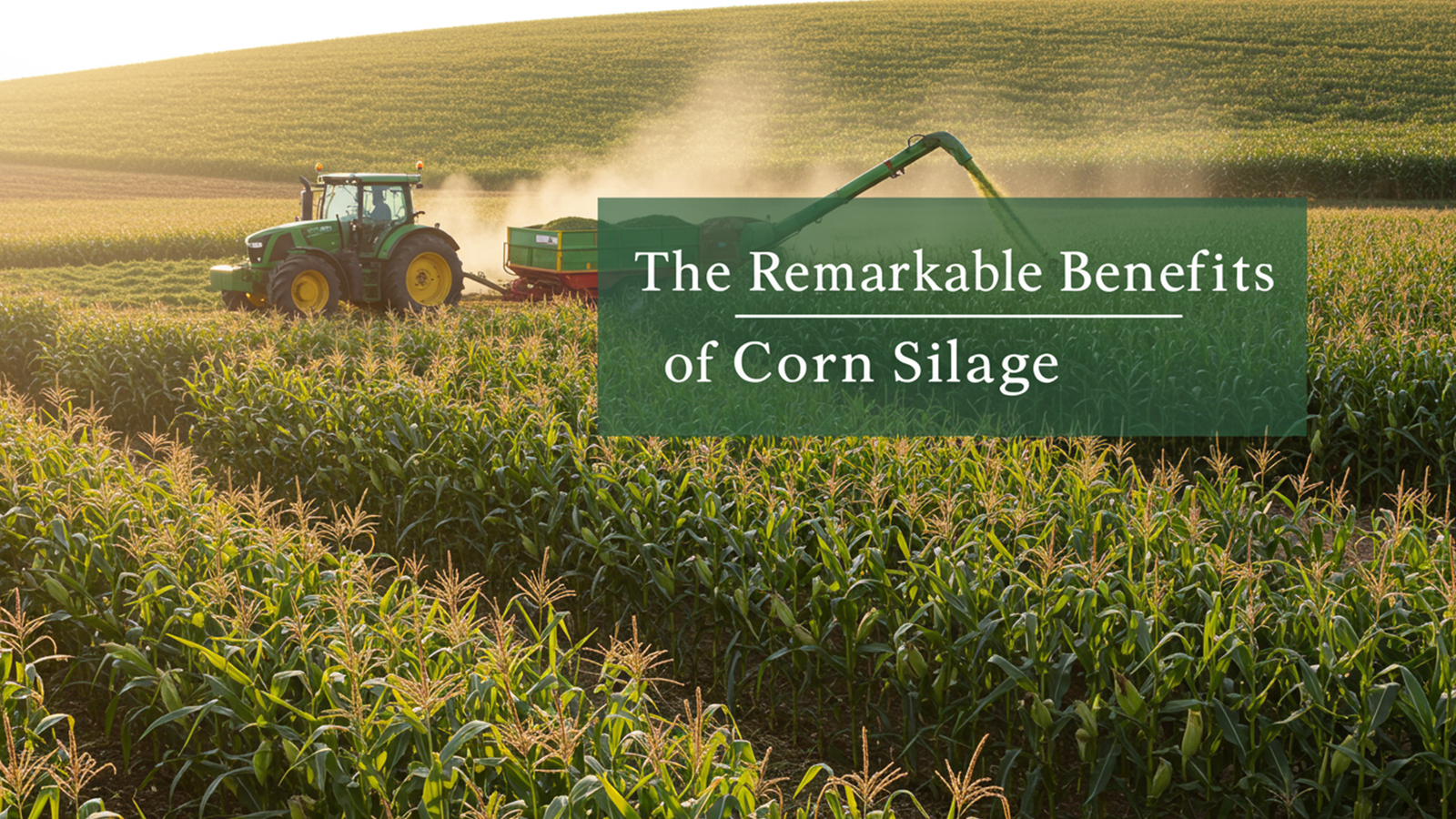 The Remarkable Benefits of Corn Silage - Saremco International